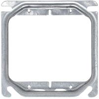 4x4" Square Raised Cover 5/8" Deep, Two Device